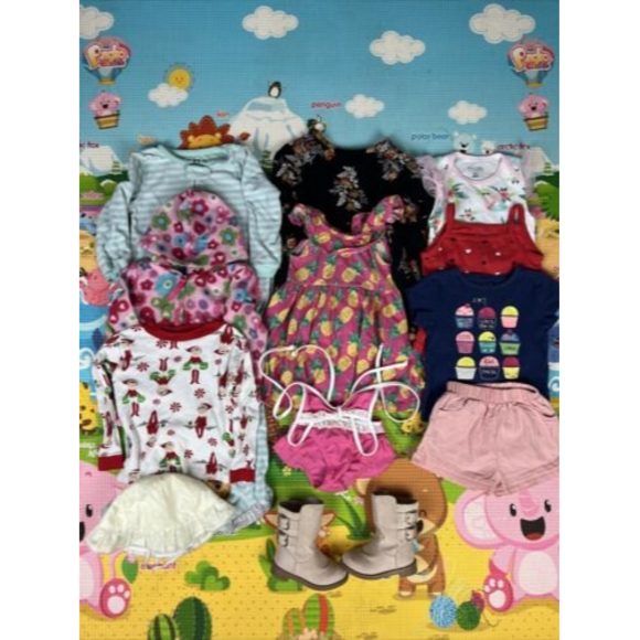 Shirts & Tops | 2t Baby Girl Clothes Mixed Lot Of 12 Pcs | Poshmark